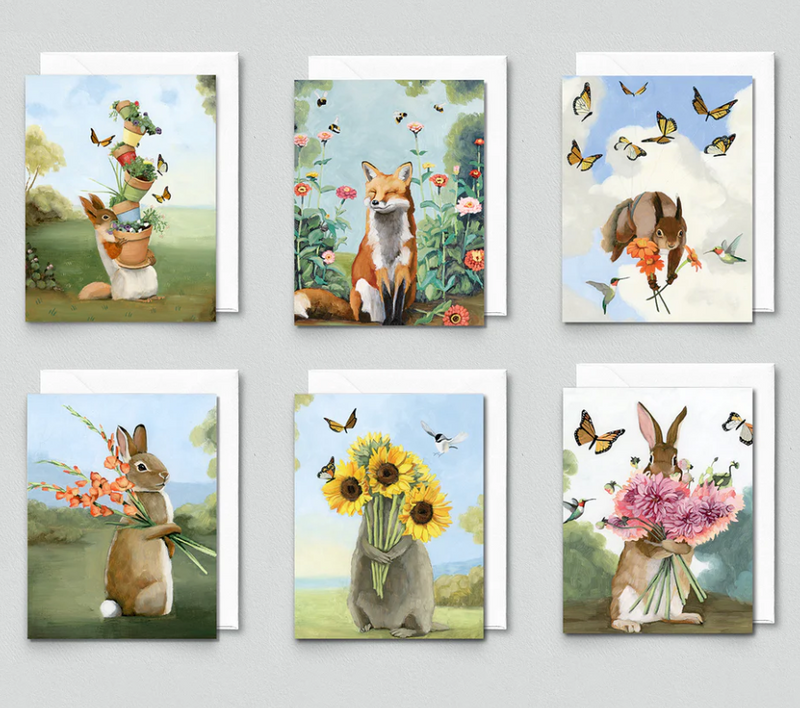 Kim Ferreira - Summer Garden Boxed Cards – Featherfields