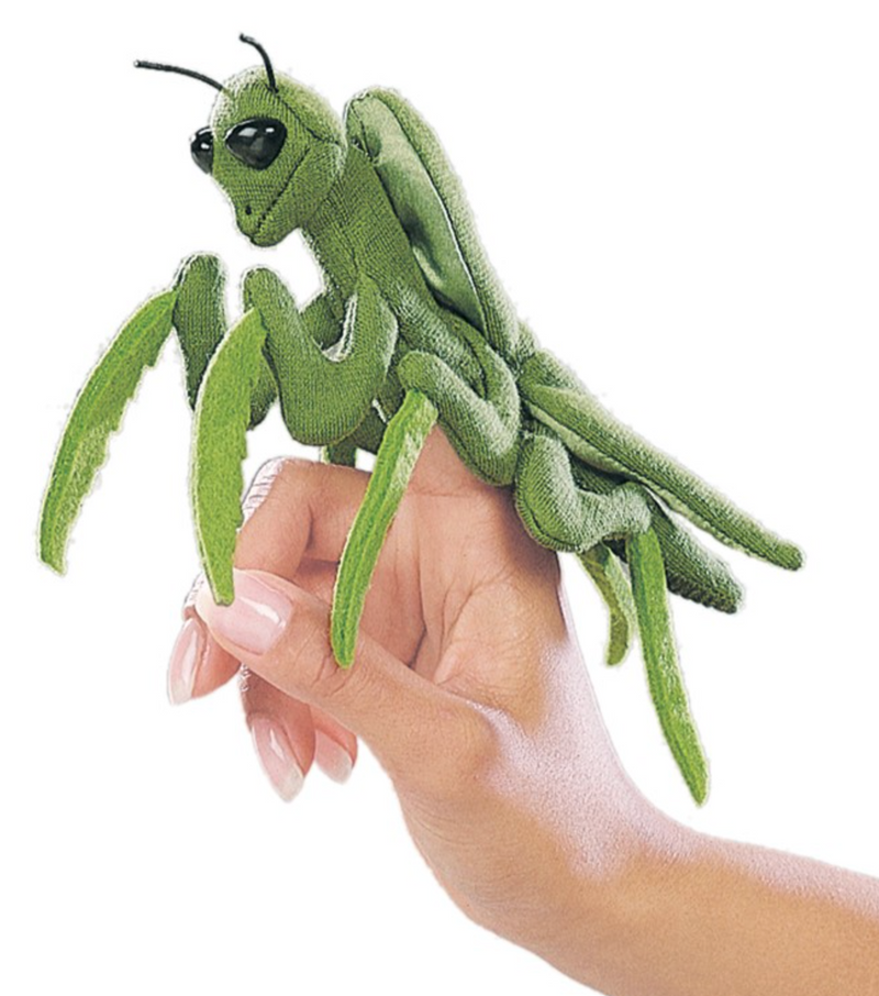 Folkmanis Praying Mantis Finger Puppet – Featherfields