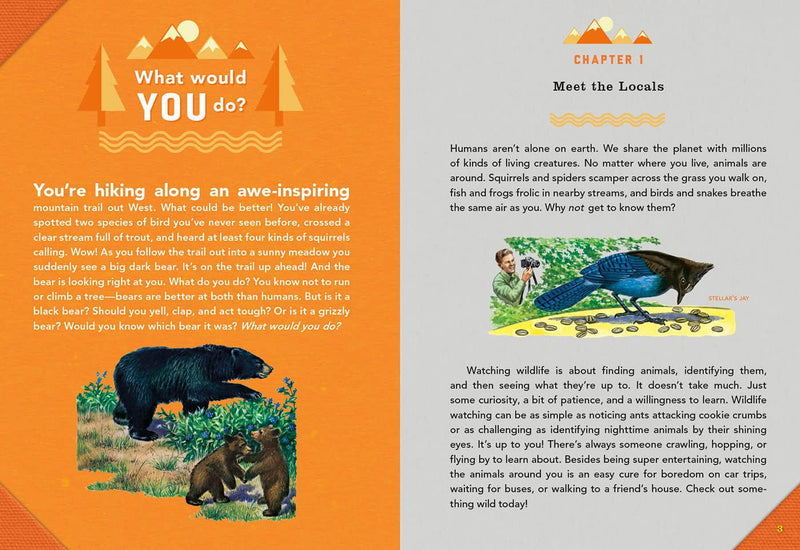 Outdoor School: Animal Watching: The Definitive Interactive Nature Gui ...