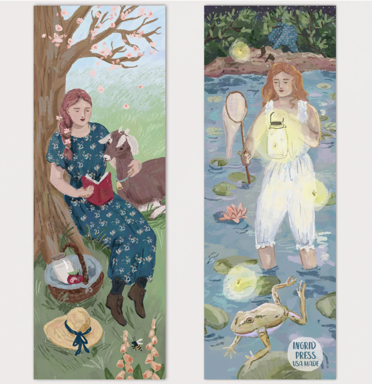 Ingrid Press Bookmark- Summer Day – Featherfields